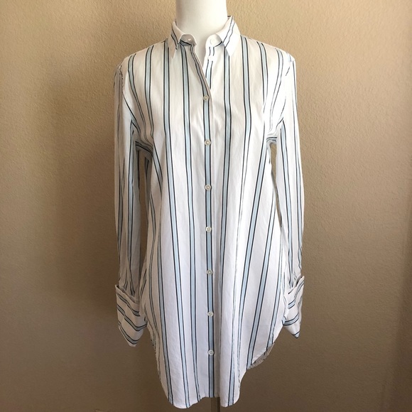 Equipment | Tops | Equipment Striped Shirt W Neapolitan Cuff Size S ...